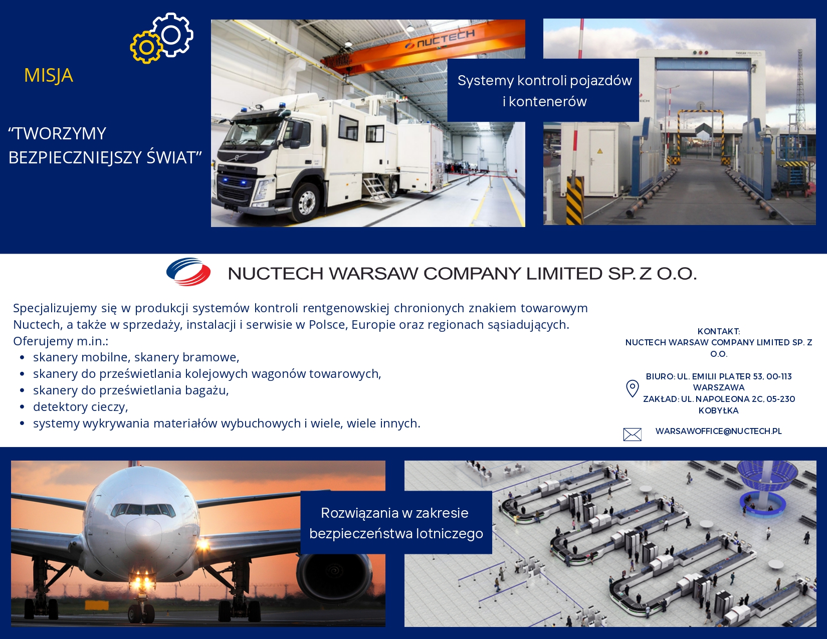 Wycieczka do fabryki NUCTECH | Politechnika Warszawska Wydział Samochodów i Maszyn Roboczych